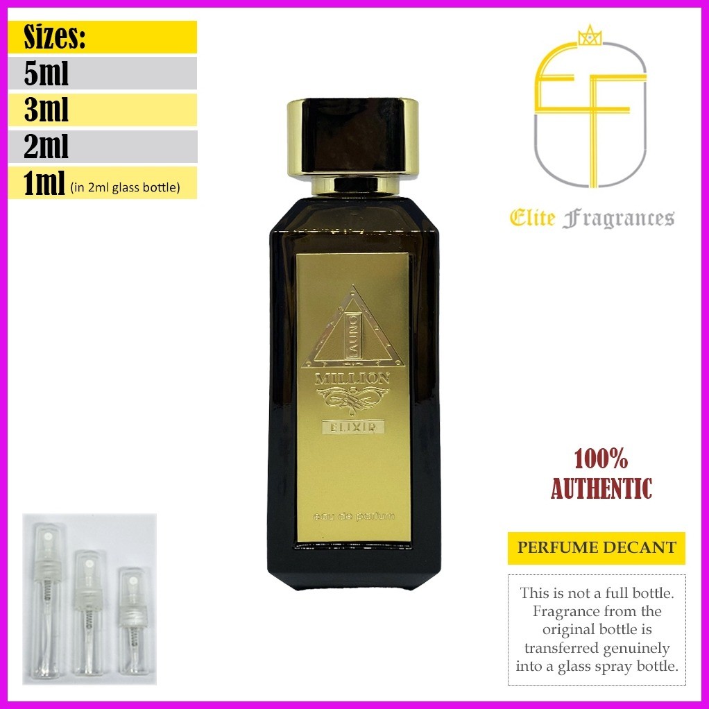 ∭ ┼ DECANT La Uno Million Elixir EDP (1 Million Elixir alternative ...