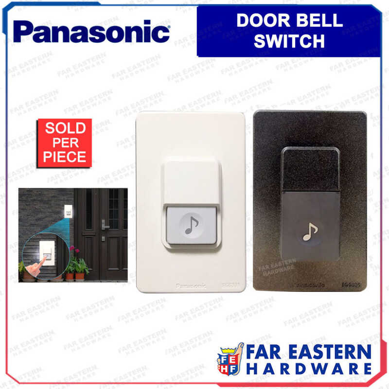 7Dce PANASONIC Door Bell Switch Wired Doorbell Made In Thailand Welcome ...