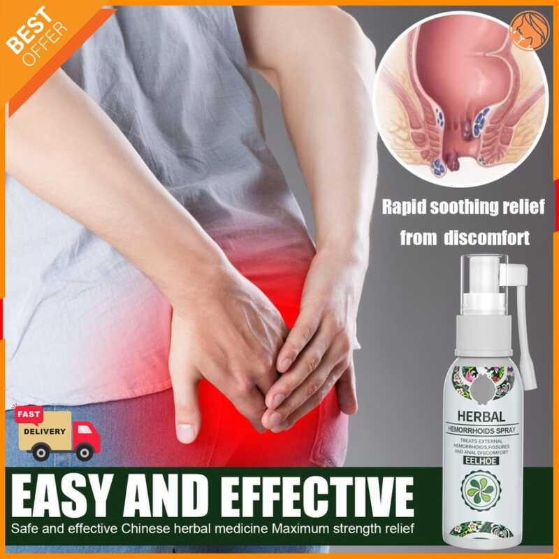 EFFECTIVE EELHOE Natural Herbal Hemorrhoids Spray Original GAMOT Sa ...