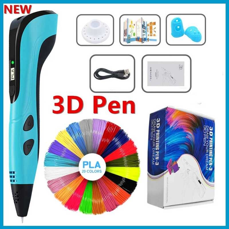 2025 3 D1 NEW 3D Print Pen 3D Set For Kids Children DIY Pens Child's ...