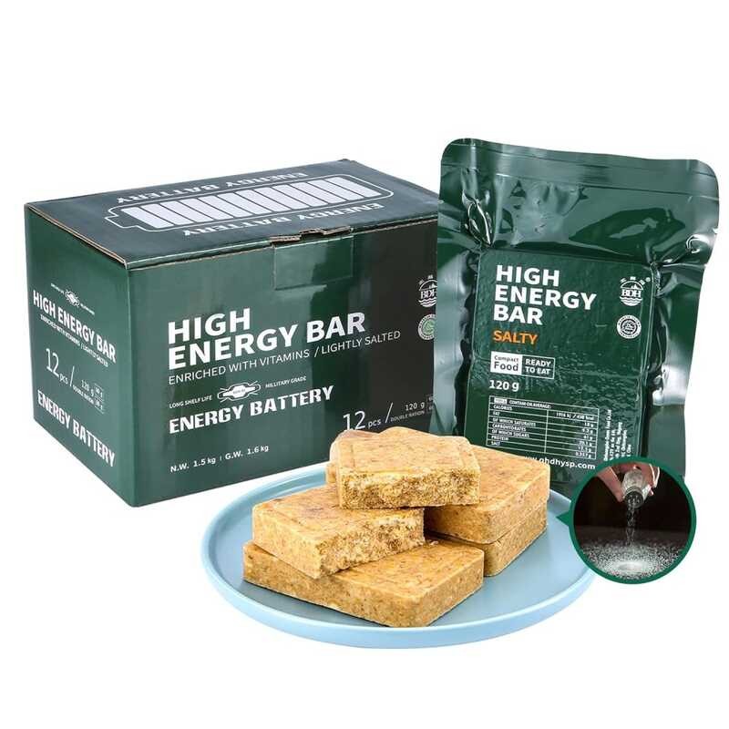 Emergency Food Ration Bars, Energy Protein Bar, Pepper & Salty Flavor ...