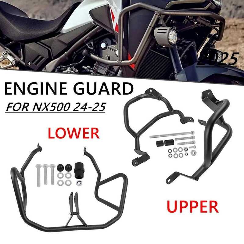 M Motorcycle Engine Guard Highway Crash Bar For Honda Nx500 NX 500 2024 ...
