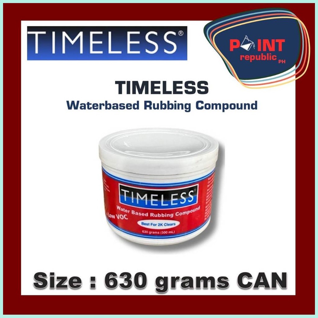 Timeless Water-based Rubbing Compound Paste | Shopee Philippines