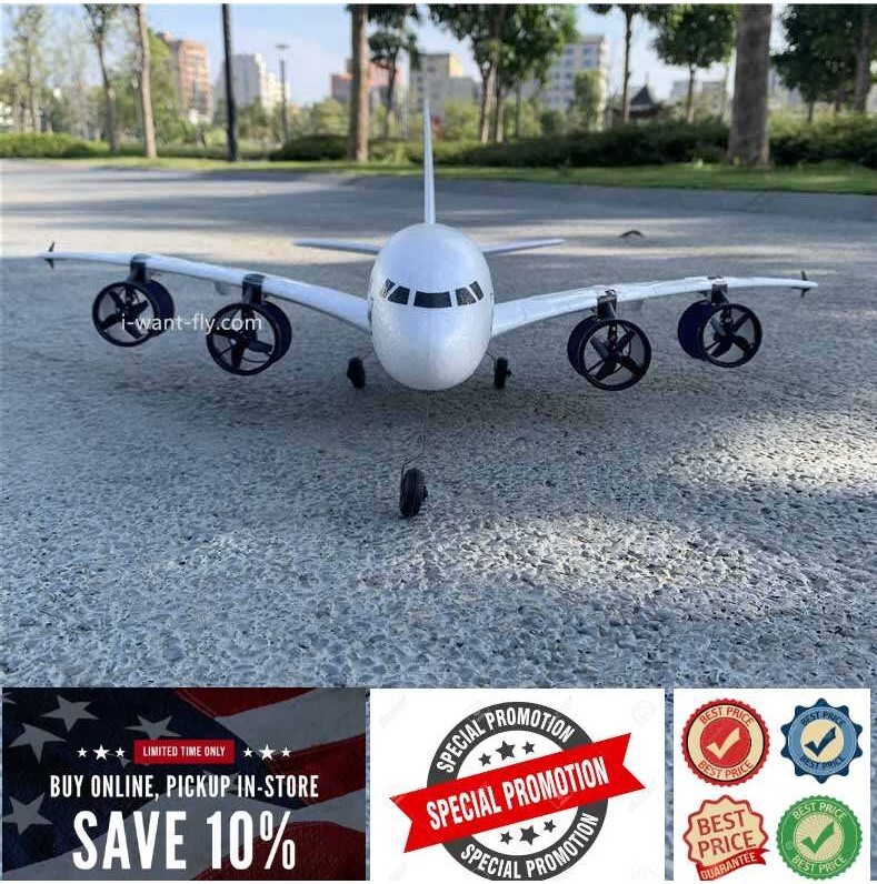 Remote 2.4G Control Airliner Plane Airbus A380 RC Jet Gamit Ang Gyro ...