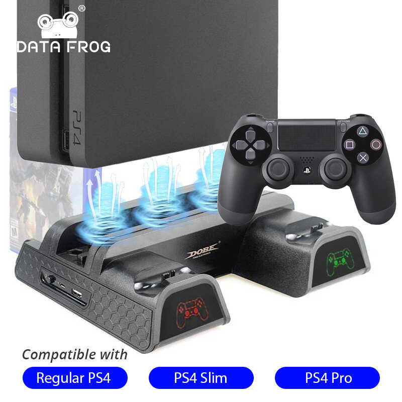 FROG Vertical DATA Coog Fan Maghintay Slim Ps4 PRO Console Dual ...