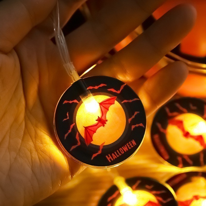 1.5M Halloween Light Strings - Festival Decorative Lantern String - LED ...