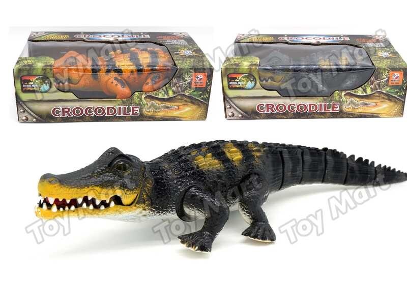 Walking Alligator Crocodile Animal Reptiles Emulated Light Sound ...