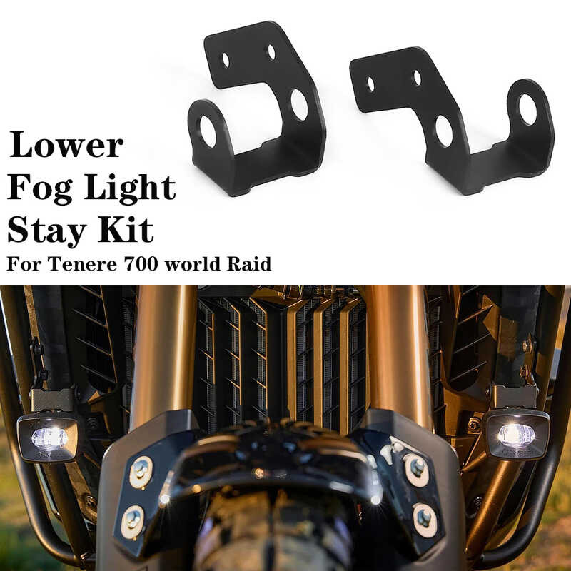 Motorcycle Bumper Fog Lamp Light Lower Support Bracket Para sa Yamaha ...