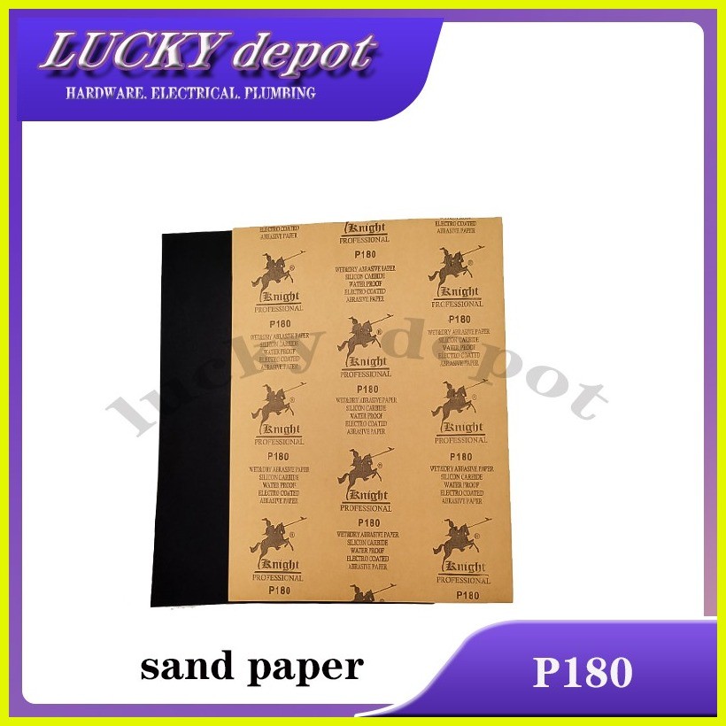 Sand Paper / Abrasive Paper / Papel de Liha ( Sold per 100 Sheets ...