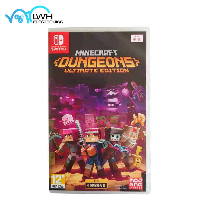 Switch Minecraft Nintendo Dungeons Ultimate Edition - NS Game Physical ...