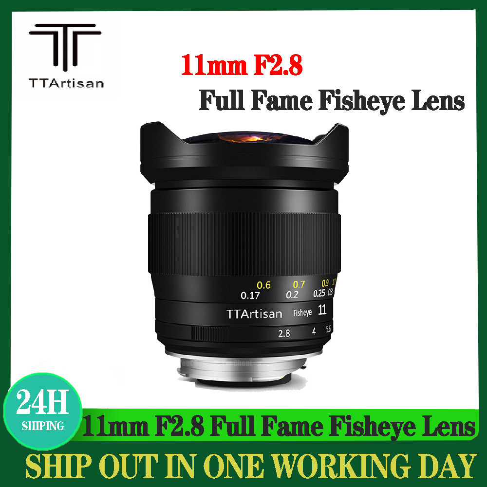 TTArtisan 11mm F2.8 Camera Lens Full Fame Fisheye Manual Lens for Leica ...