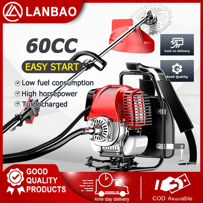 Cutter Grass Heavy Duty Multi Function Lawn Mower Gasoe Grass Trimmer ...
