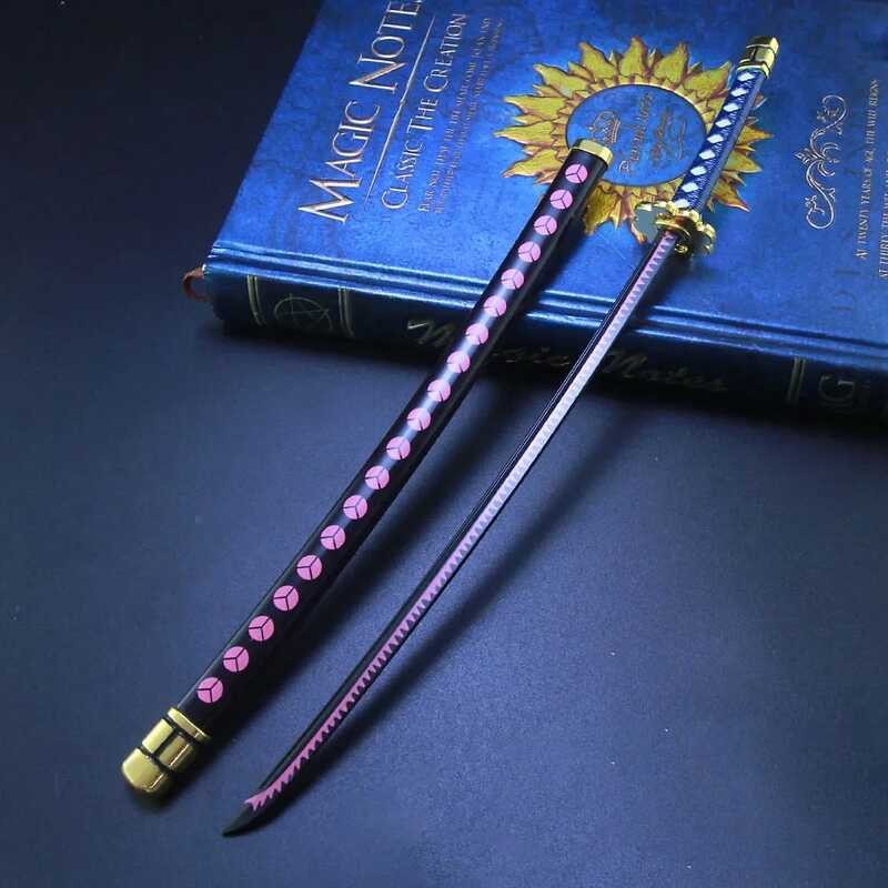 26Cm One Piece Sword Zoro Weapon Enma Katana Shusui Samurai Wado ...