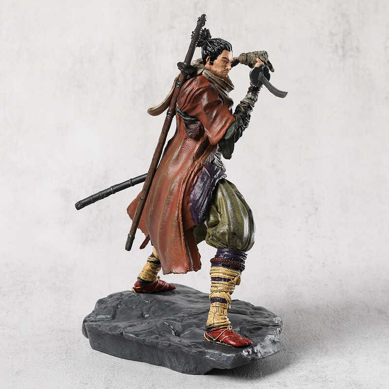 3 Sekiro Shadows Die Twice Figure Model Painted Statue Collection 21Cm ...