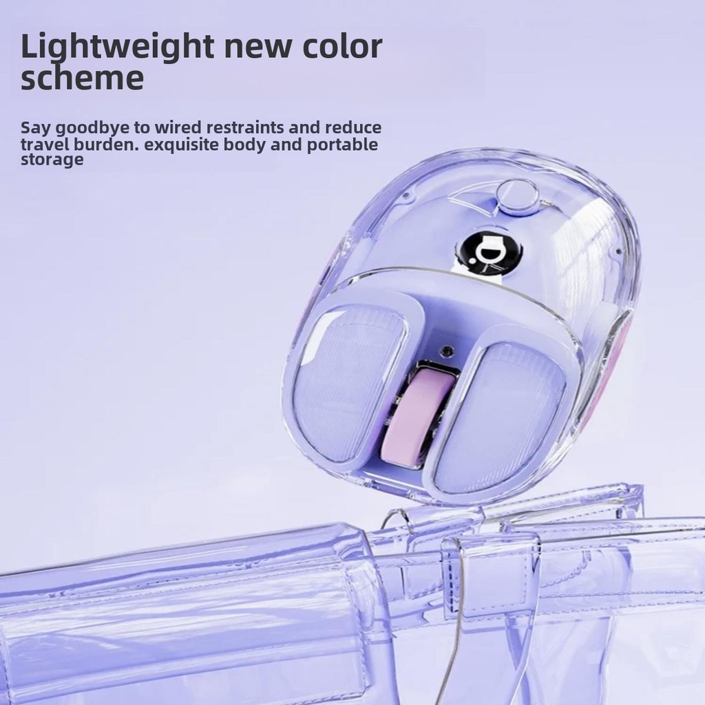 Pioneer Q9 Small Potatoes Transparent Wireless Mouse Bluetooth Dual ...