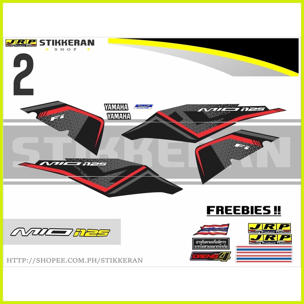 MIO i 125 M3 MALAYSIAN/INDO STOCK DECAL LIMITED EDITION | Shopee ...