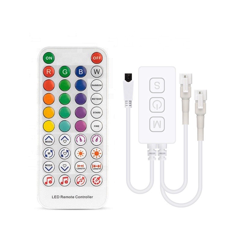 Xnbada LED Light Controller SP611E Bluetooth IR38 Key for LED Strip ...