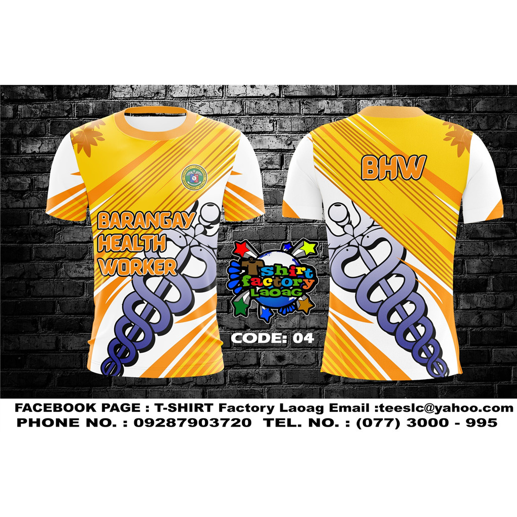 2024 NEW Full sublimation design for our Health workers, BHW, BNS, CDW ...