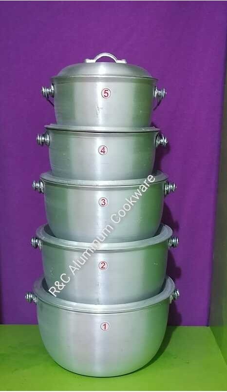 & KALDERO SING HANDLE ( 5Pcs ) Cookware Set (Sing Set) | Shopee Philippines