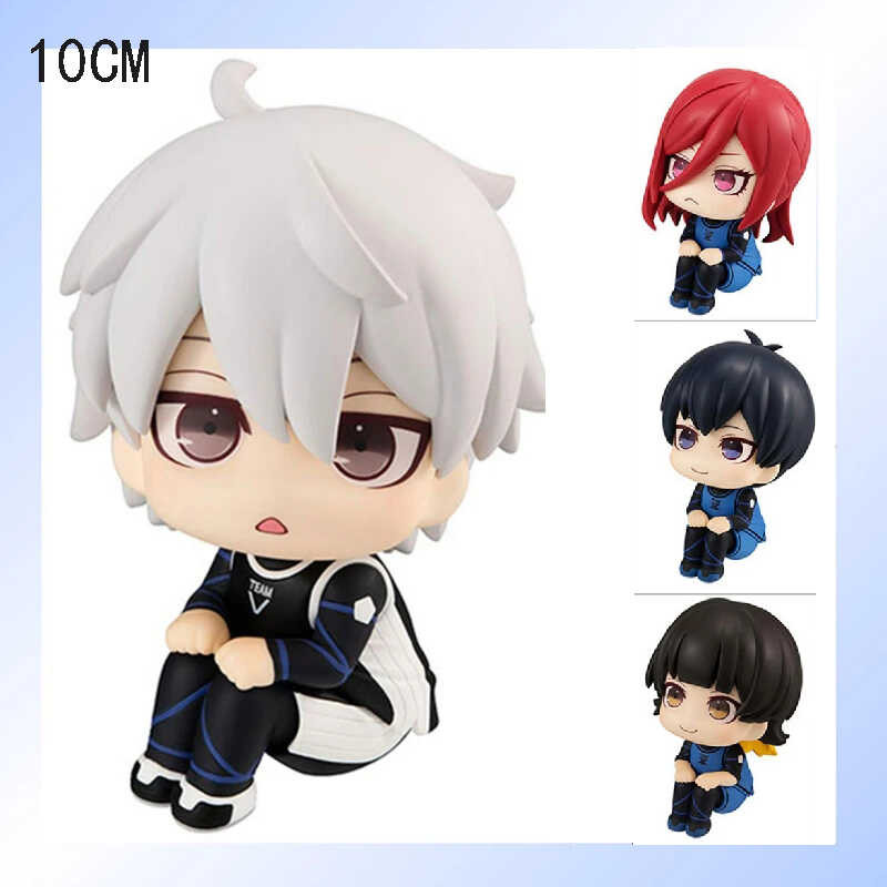 Yoichi 10Cm Isagi Doll Blue Lock Action Figures Q Version Chigiri Hyoma ...