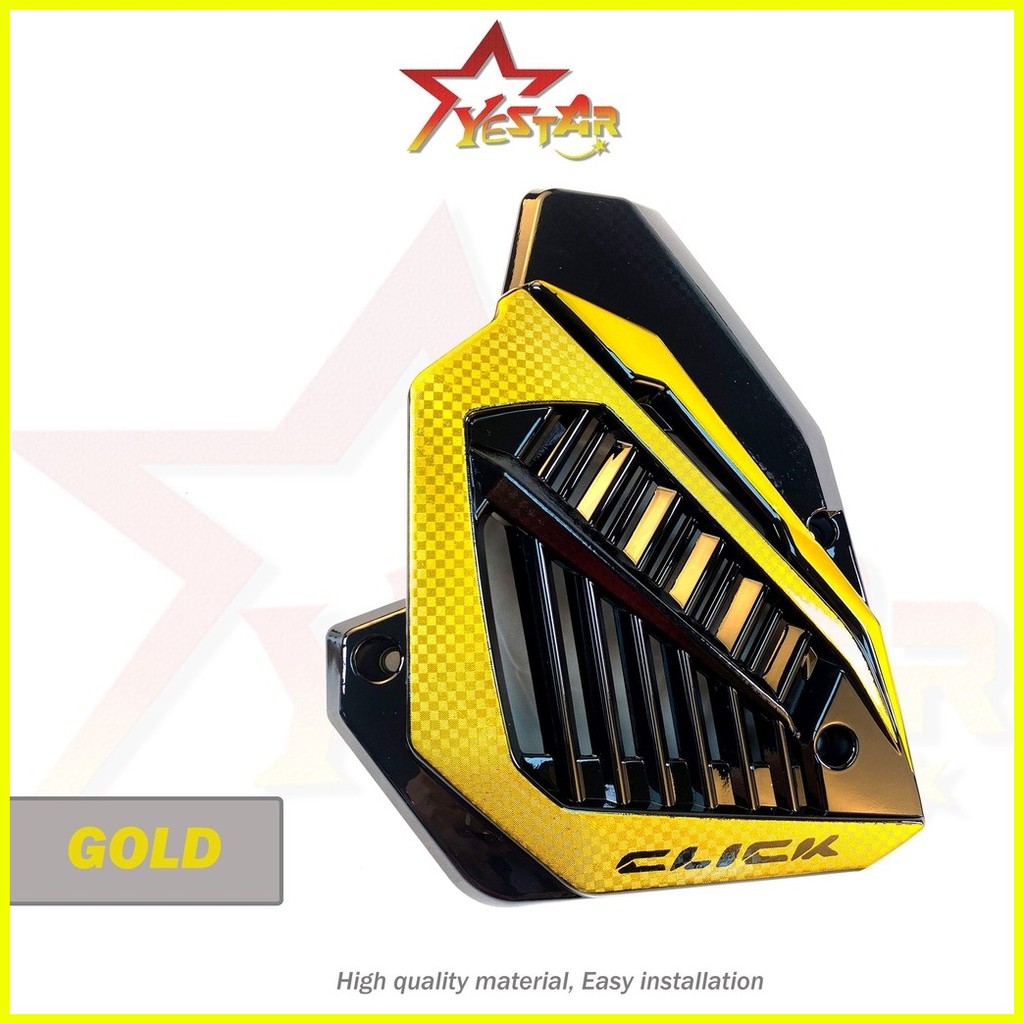 ¤ ∇ YESTAR 2 Tone Radiator Cover For Honda Click 125i/150i V1/V2 ...