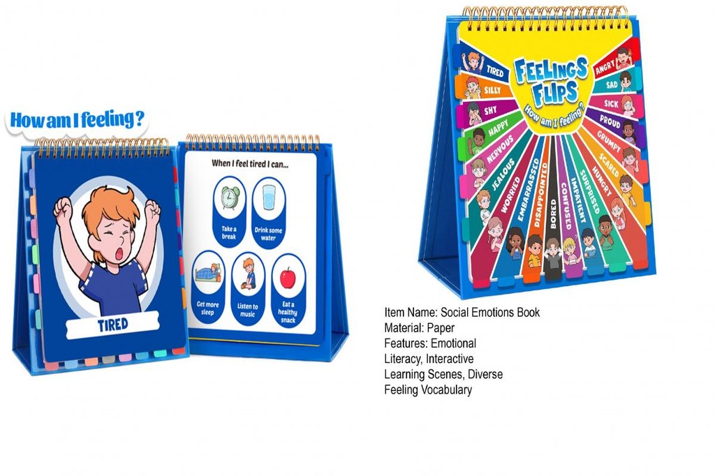 AMAR Children Mood Emotion Chart Social Emotions Book for Kids Emotion ...