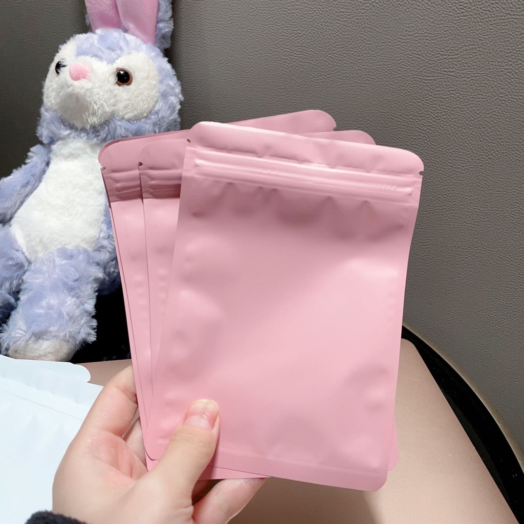 100pcs Empty Blind Bag Set Resealable Plastic Bag Self Sealing ...
