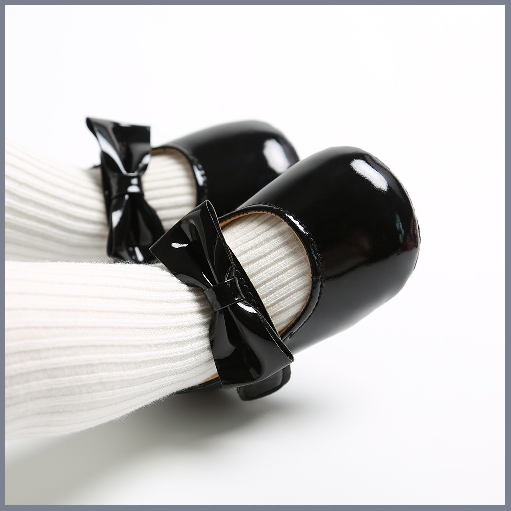 ANGELIKE Princess Baby Shoes Bow-knot Cute Infant Toddler Soft Sole ...