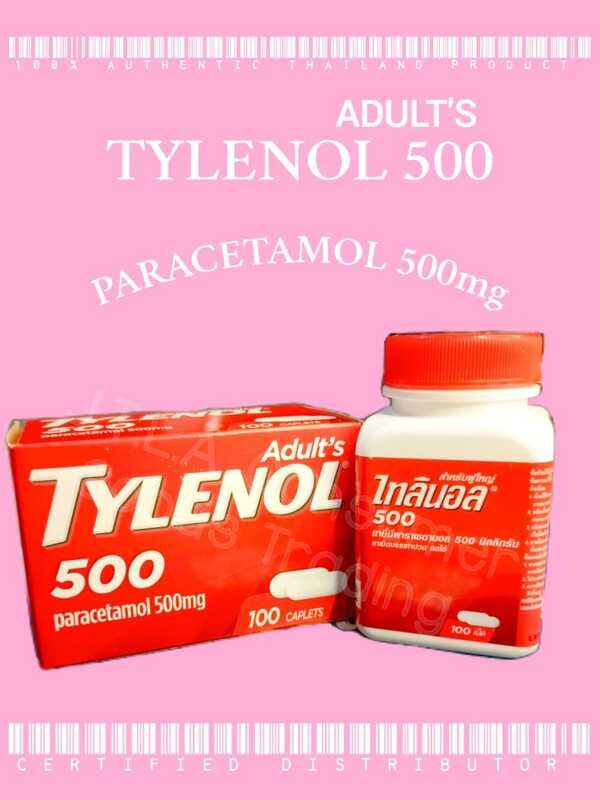 COD Genuine And Original Authentic Thailand Tylenol Paracetamol G ...