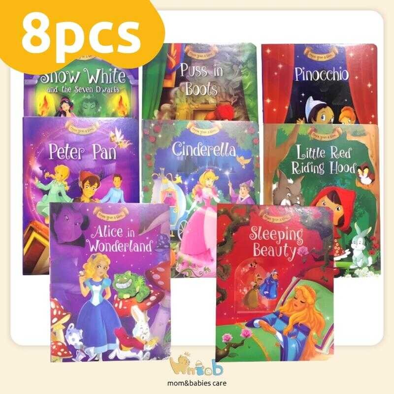 Hntob 8Pcs Learning Story Book Common Preschool Educational Teaching ...