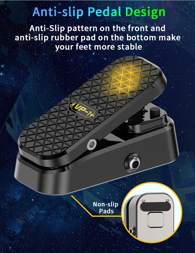 VP-1 Guitar Pedal Volume/Expression 2-in-1 Pedal No Power Supply ...