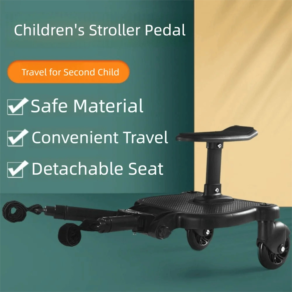 40kg Universal Stroller Board 2 in 1 Sit Stand Stroller Glider Board ...