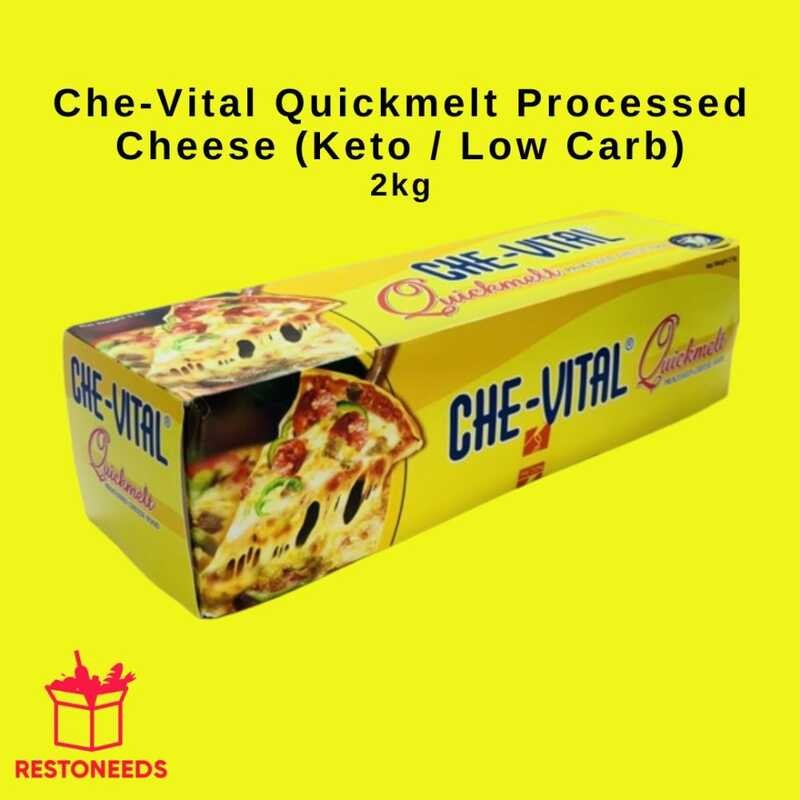Che-Vital Quickmelt Processed Cheese (Keto / Low Carb) 2Kg lyt | Shopee ...
