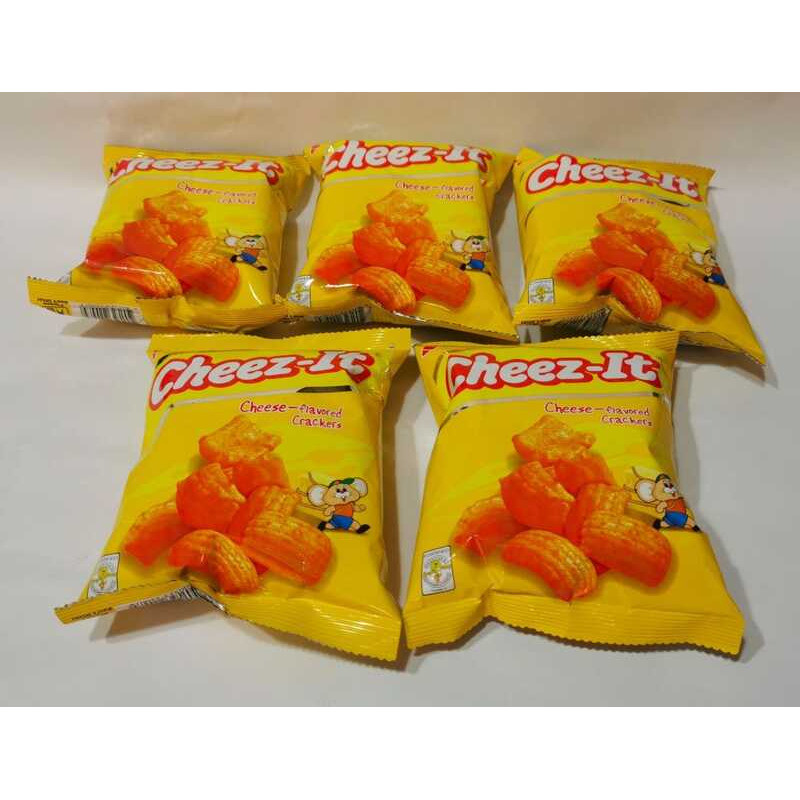 5 Packs Of Cheez-It Cheese Flavored Snack (25G) A18 3Eb | Shopee ...