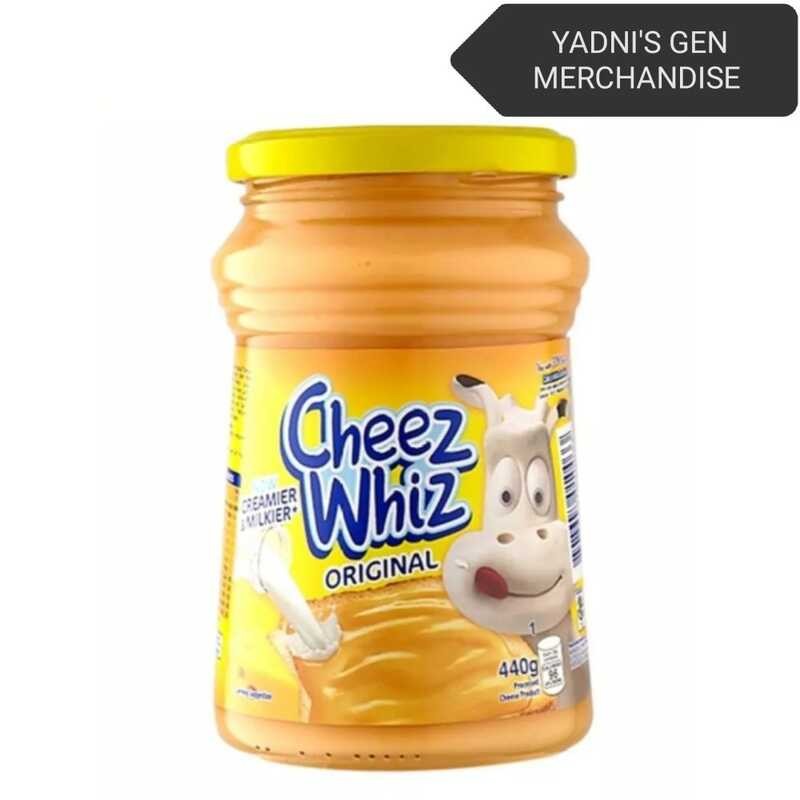 Cheez Whiz Original Cheese Spread 440G E3d 4C4 | Shopee Philippines