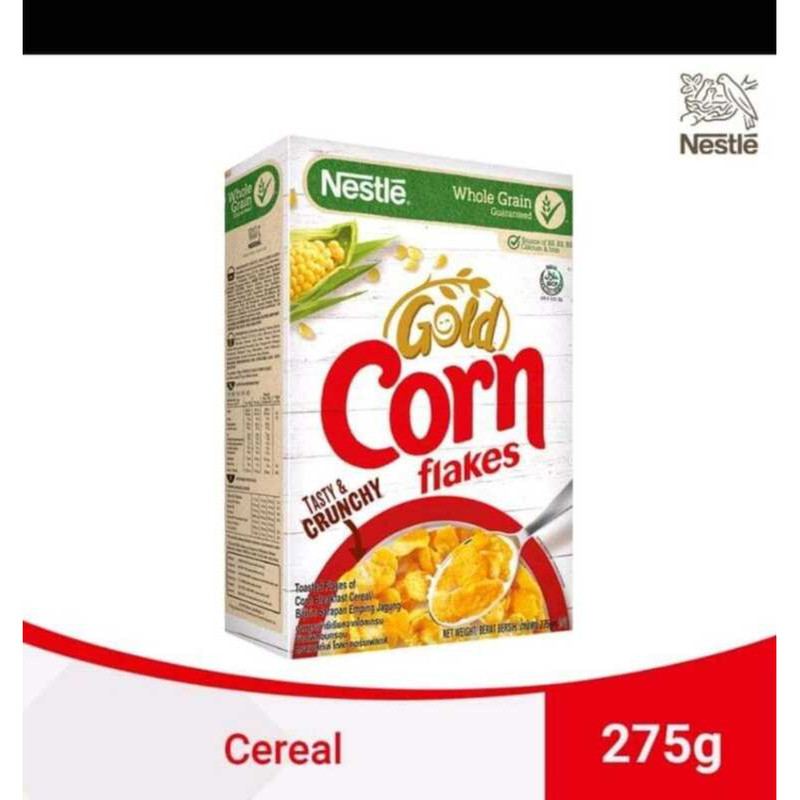 Nestle Gold Corn Flakes Whole Grain Cereals 500G 3D1 | Shopee Philippines