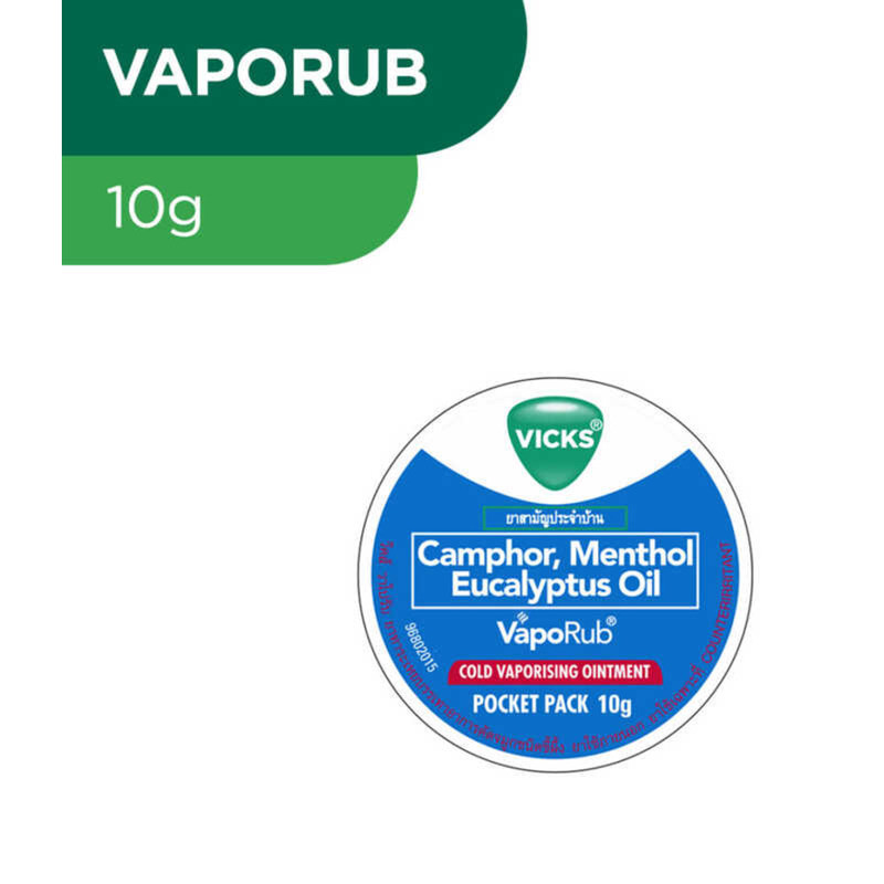 VICKS VAPORUB TIN 10 GM 1S Dghj | Shopee Philippines