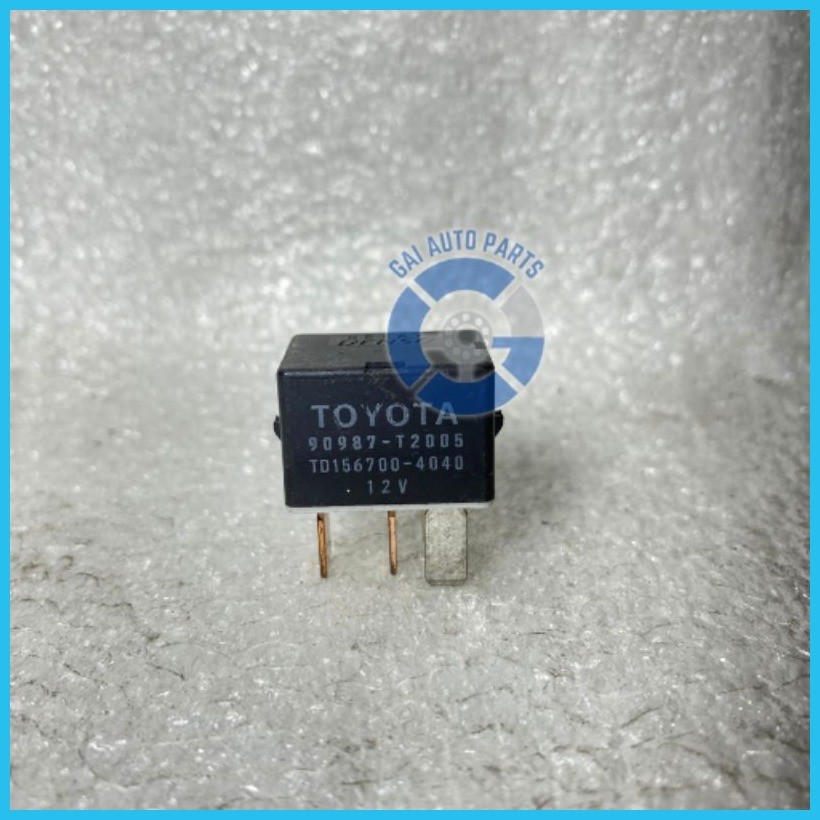 TOYOTA Relay 12V 4Pin (90987- T2005) Genuine Parts | Shopee Philippines