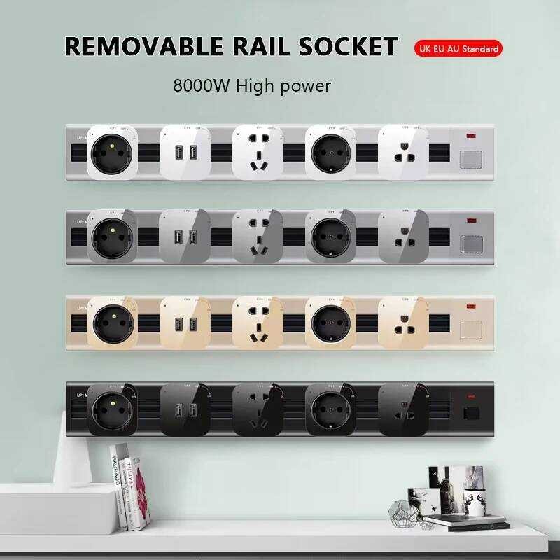 Xj Embedded Track Socket,Movable Slide Rail,Concealed Power Rail Type ...
