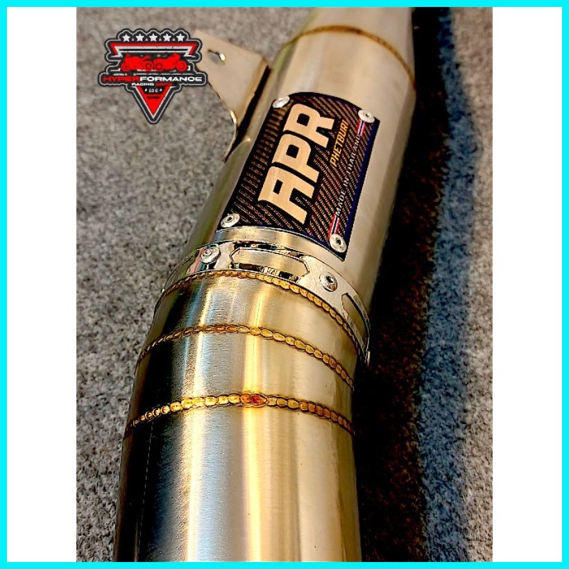 MOTORCYCLE APR MUFFLER / 51mm AUN Muffler EXHAUST PIPE / Exhaust ...