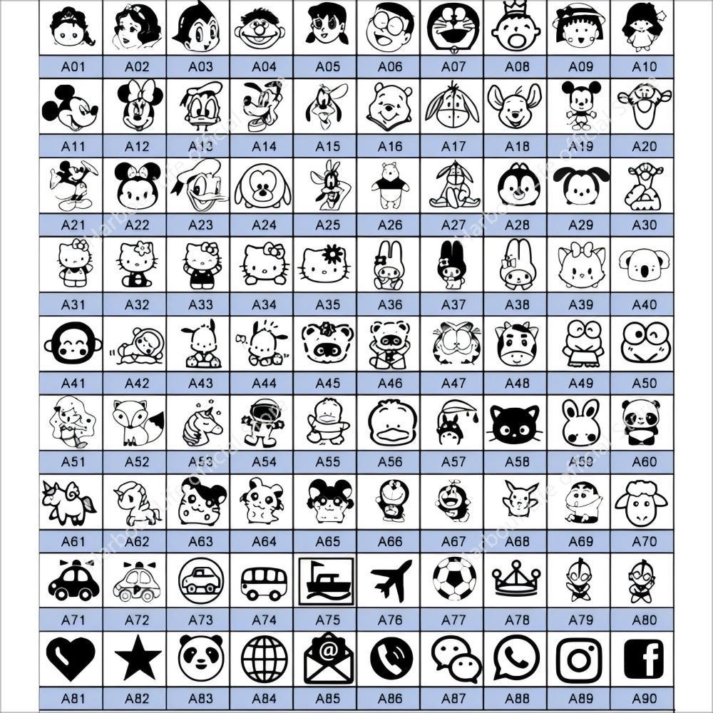 Name stamp customized/Cop Nama/ Nurse stamp/ Customize School Name ...