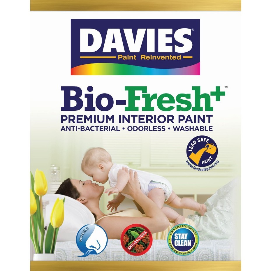 Davies® Bio-Fresh+ Premium Interior Paint (1L) | Shopee Philippines