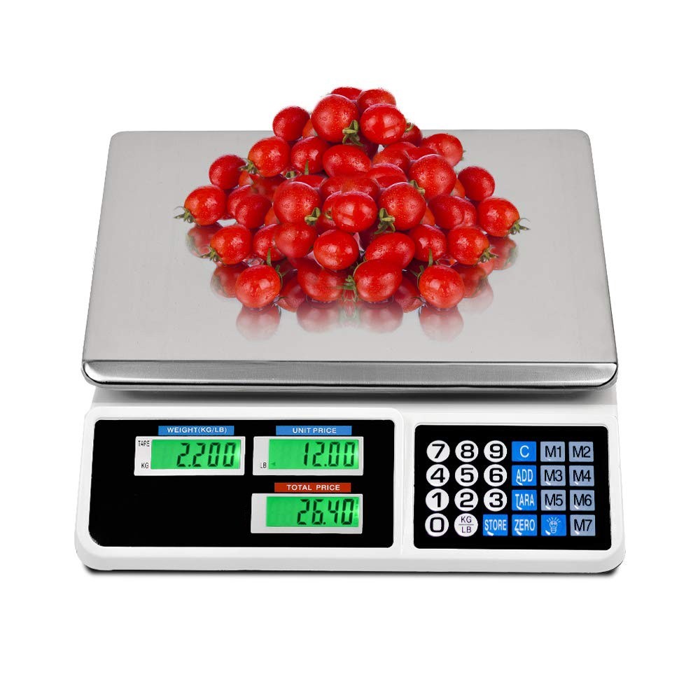 Home Zania Electronic Food Meat Weigh Digital Price Computing Pricing ...