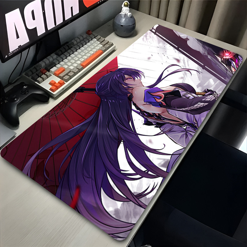 Honkai Star Rail Acheron Large Computer Anime Girl Mouse Pad 900x400 ...