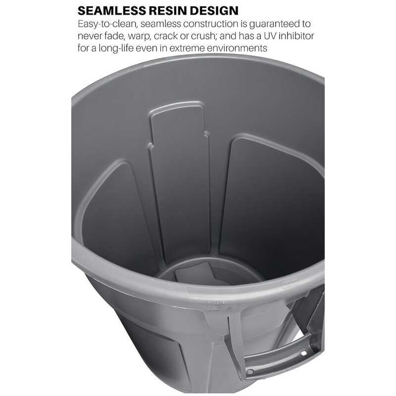 Mga Pambili Ng Produtong BRUTE Heavy-Duty Trash/Basurahan, 44-Gallon ...