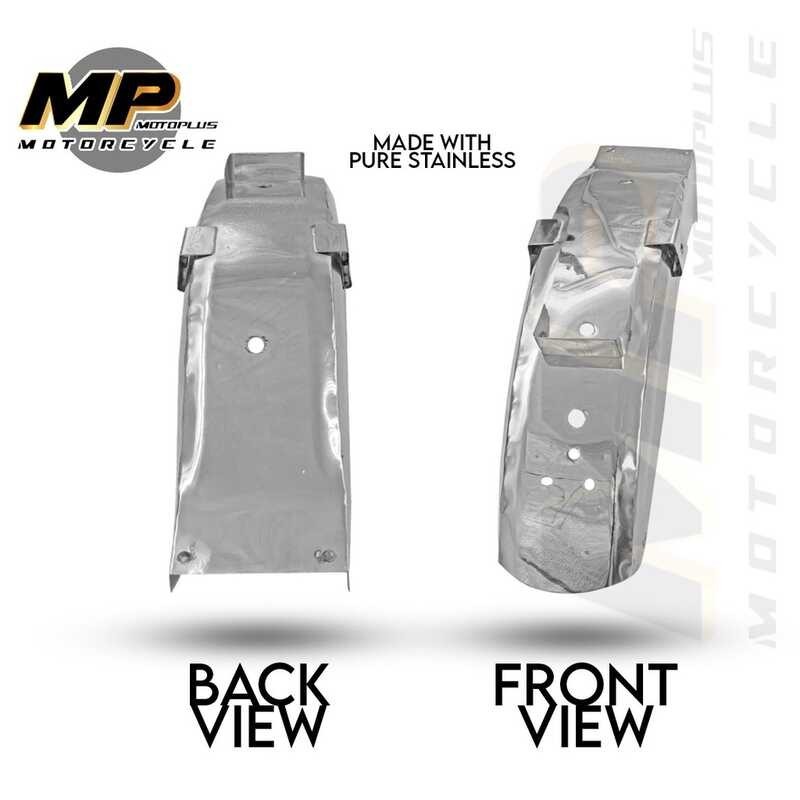 MOTOBIKLE MOTOPLUS TMX 155 STAINLESS REAR FENDER (Tapalodo) | Shopee ...