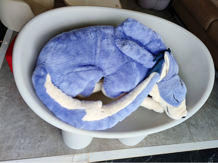 60cm Monster Hunter Rise Palamute Plush Dolls Soft Pillow Plushie ...