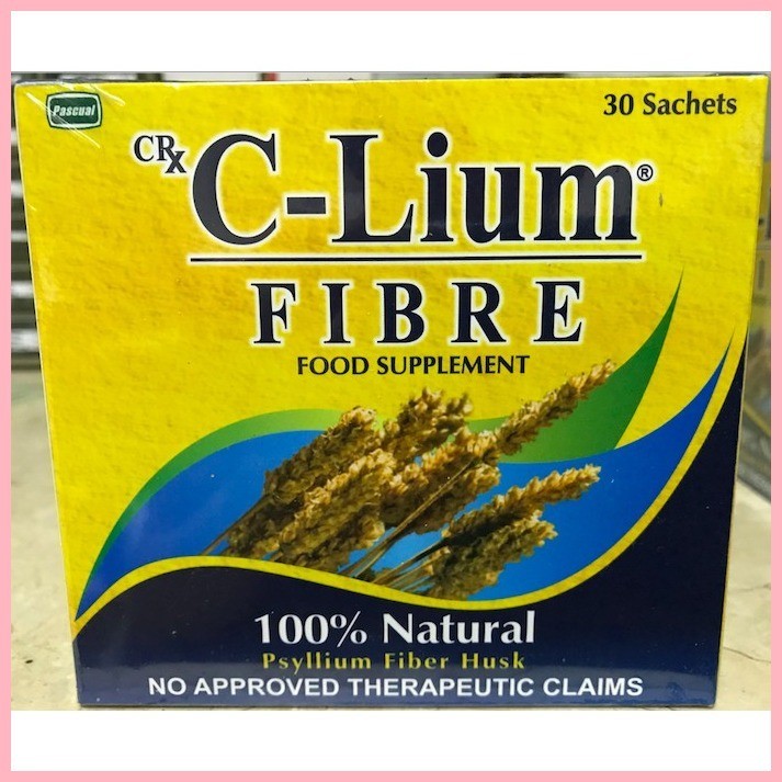 C-Lium Fibre Psyllium Fiber Husk Sachet for Constipation (5 sachets ...