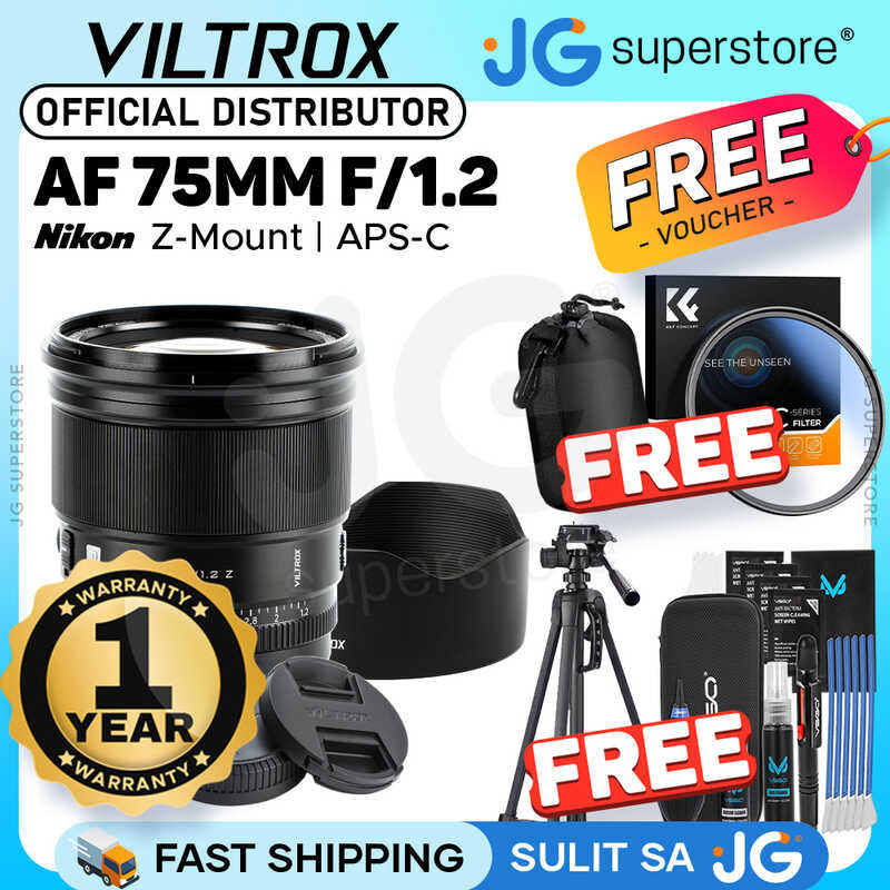 Viltrox AF 75Mm F/1.2 Z Telephoto Prime Lens With Aps-C Format, STM ...