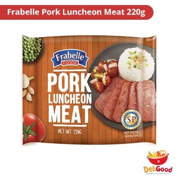 Frabelle Pork Luncheon Meat 220g | Shopee Philippines